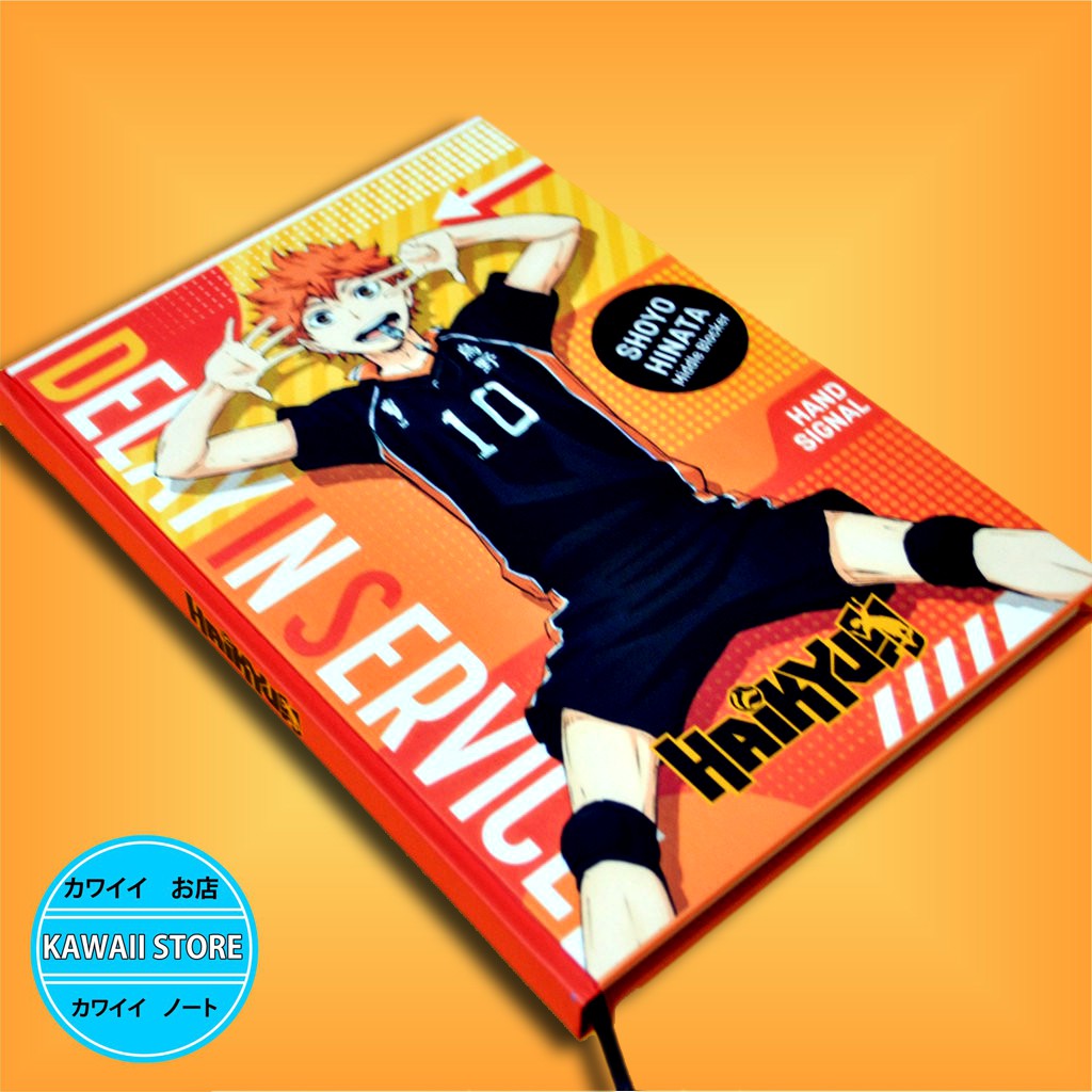 Jual Notebook / Pocket book Hard Cover Anime Haikyuu HINATA SHOYO uk A5 ...