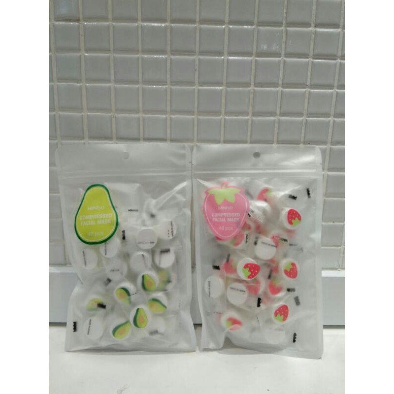 Jual MINISO MASKER ISI 40PC | Shopee Indonesia