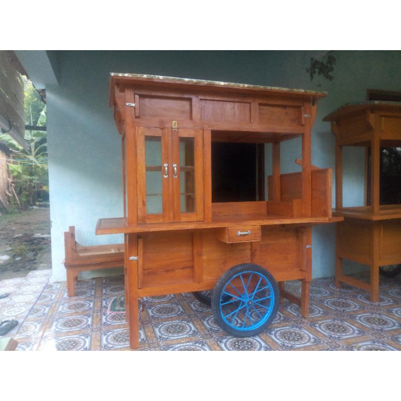 Jual gerobak nasi goreng tampa lubang free ongkos kirim | Shopee Indonesia