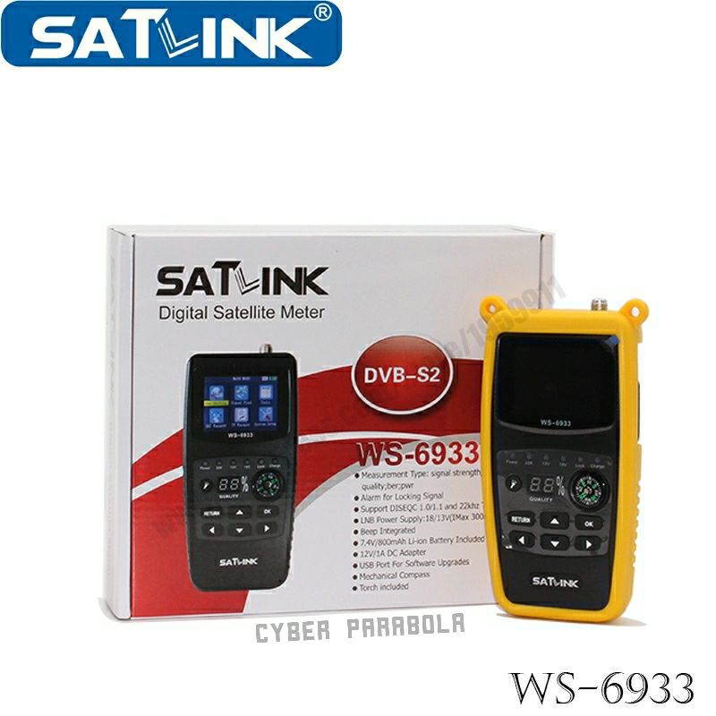Jual SATLINK WS6933 Satfinder Meter Parabola | Shopee Indonesia