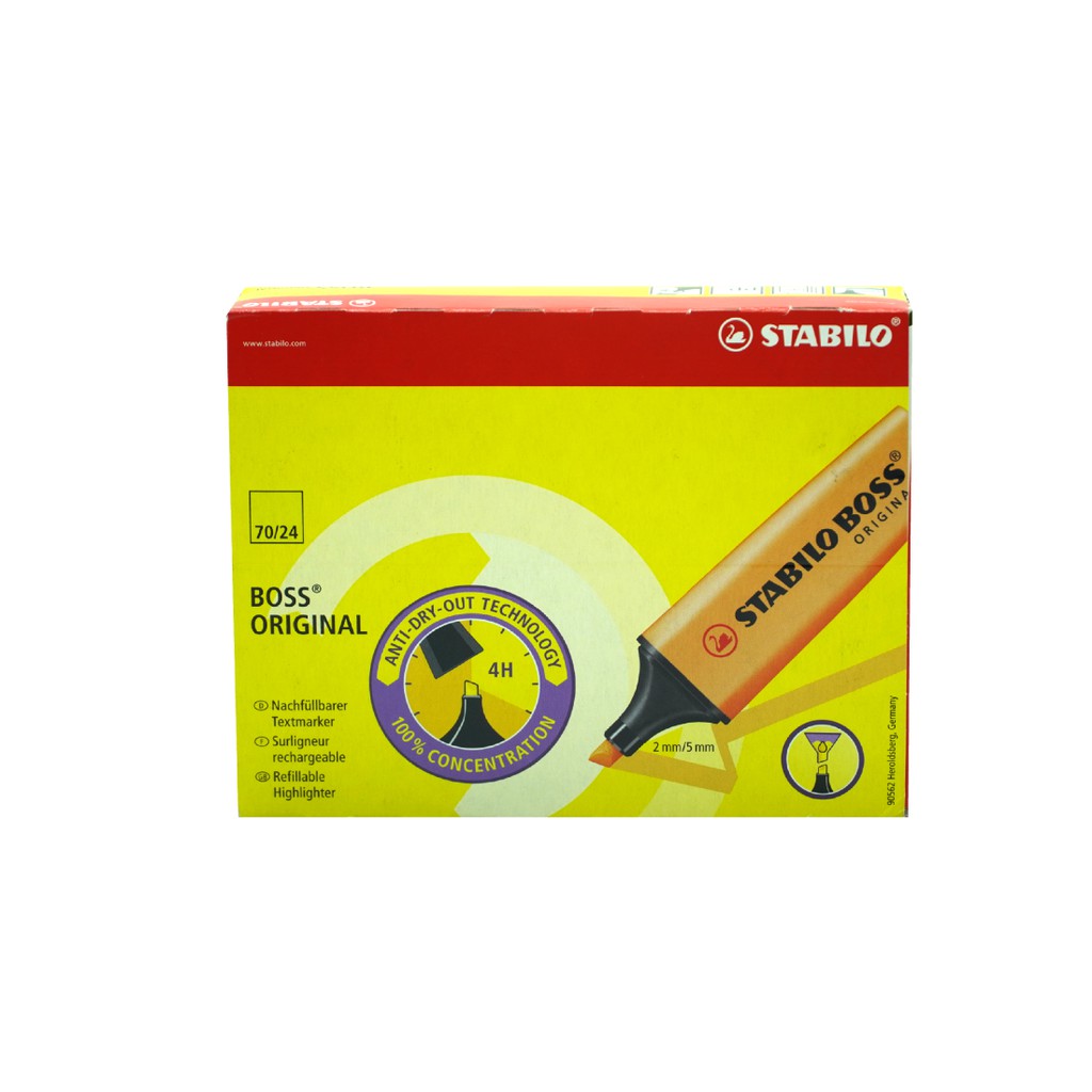 Jual Stabilo Boss Warna Kuning / Highlighter Stabilo Boss Per PCS ...