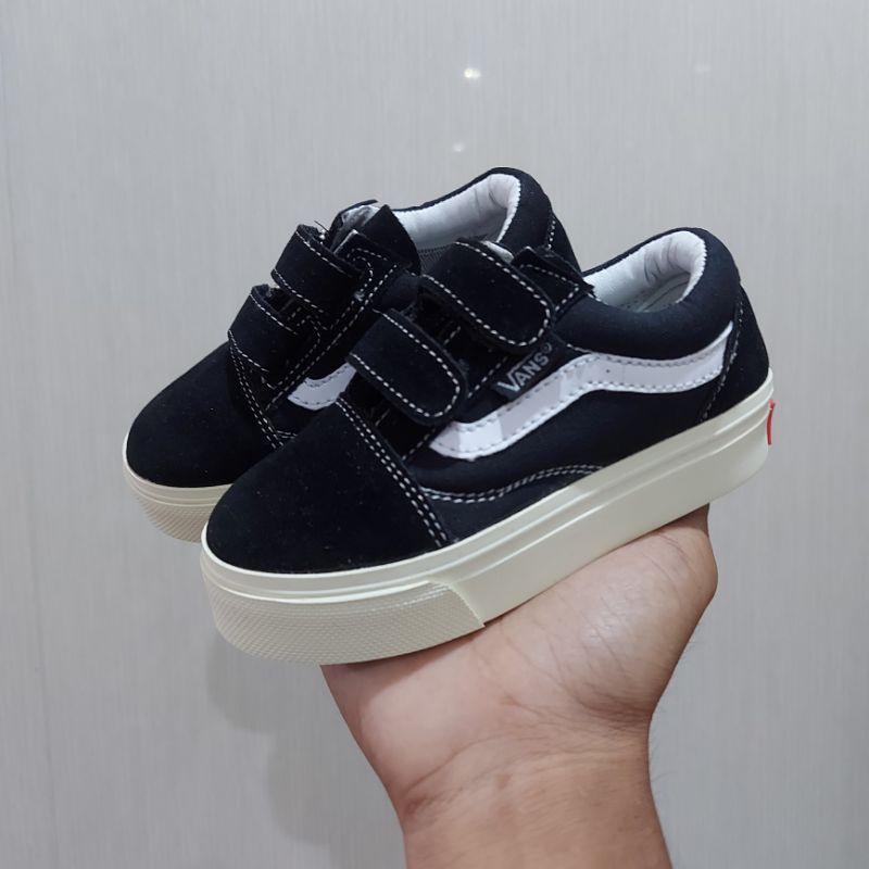 Jual SEPATU ANAK MURAH VANS OLDSKOOL OG VELCRO SEPATU ANAK GRADE ...