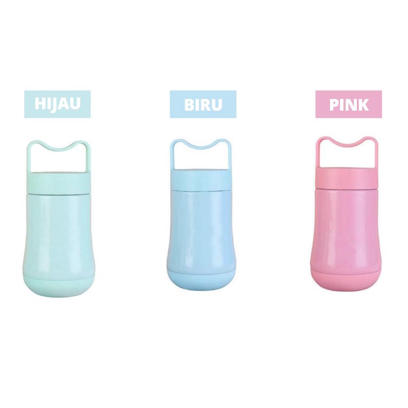 Jual Botol Minum Thermos Air Mini Tahan Panas Dingin Vacuum Cup Botol ...