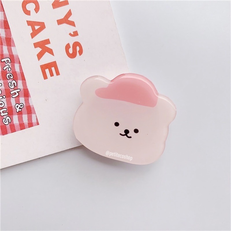 Jual Teddy bear PopSocket GripTok Korea | Shopee Indonesia