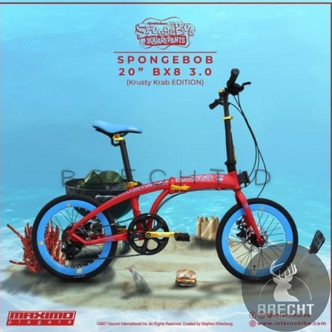 Jual SEPEDA LIPAT FOLDING BIKE SPECIAL EDITION SPONGEBOB SQUAREPANTS BX8 DB5646FDD56I | Shopee ...