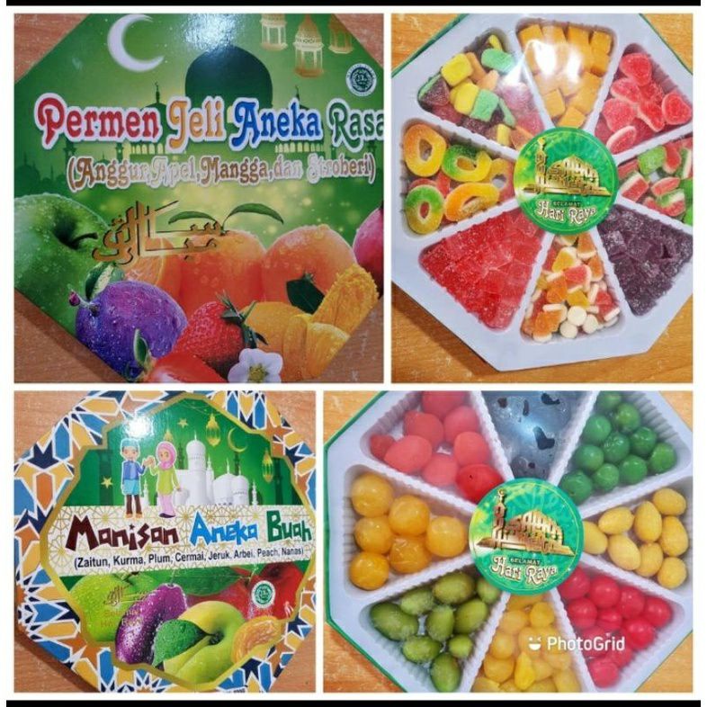 Jual PAKET MANISAN BUAH DAN JELLY 8 JENIS EDISI LEBARAN, PARCEL ANEKA ...