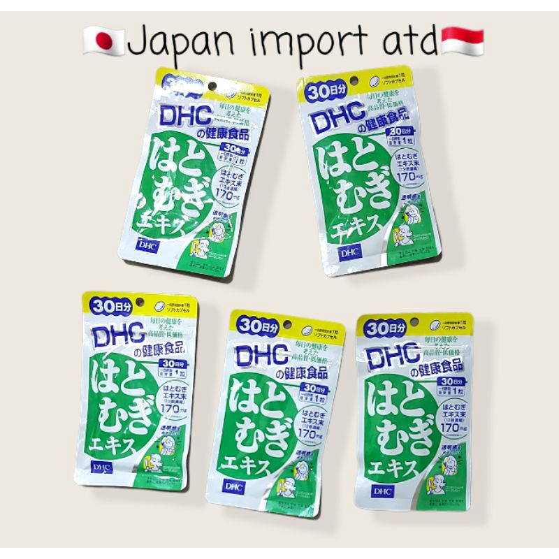 Jual DHC Hatomugi Adlay Extract 30 days Isi30 mencerahkan dan ...