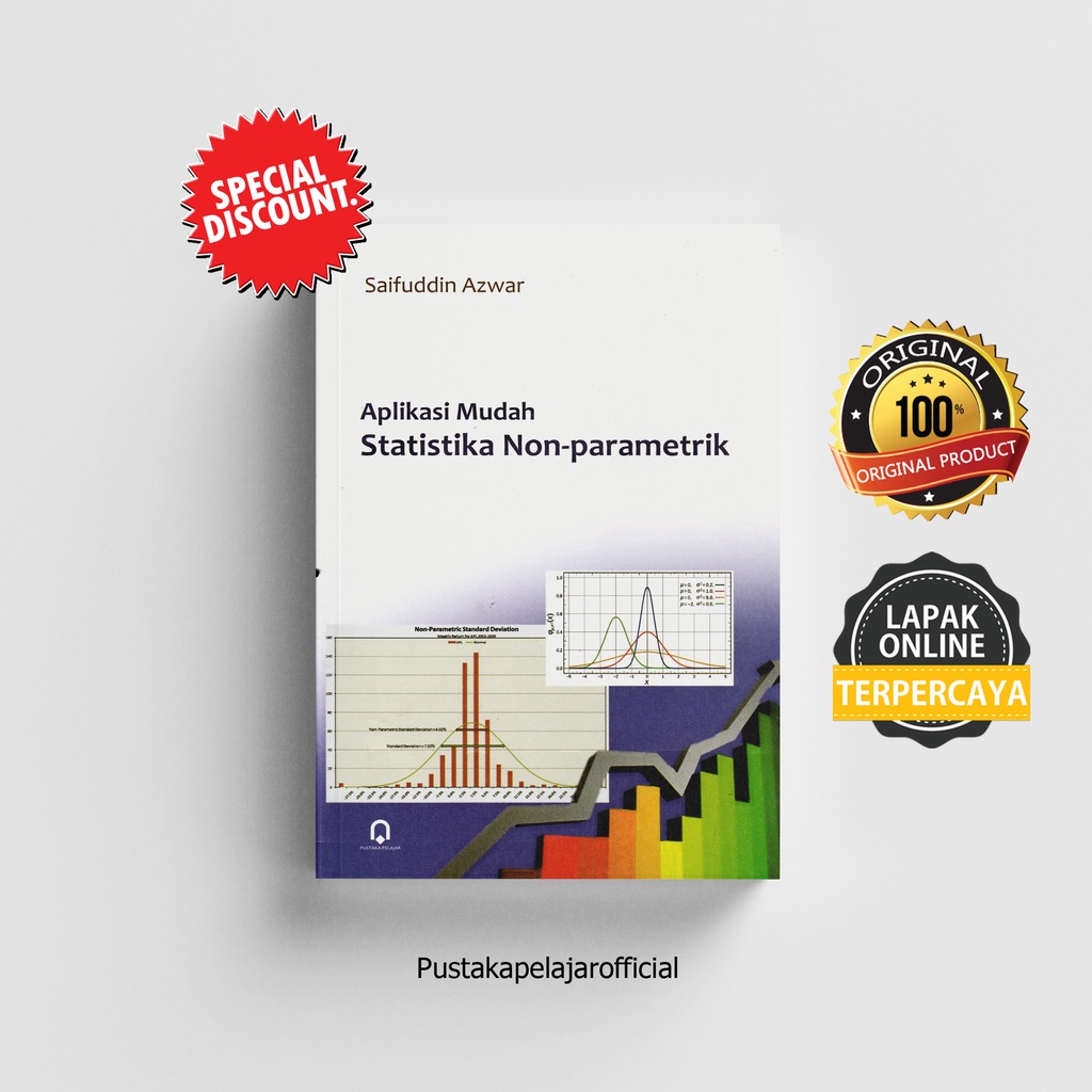 Jual BUKU ORI APLIKASI MUDAH STATISTIKA NON-PARAMETRIK - SAIFUDDIN AZWAR - PUSTAKA PELAJAR ...