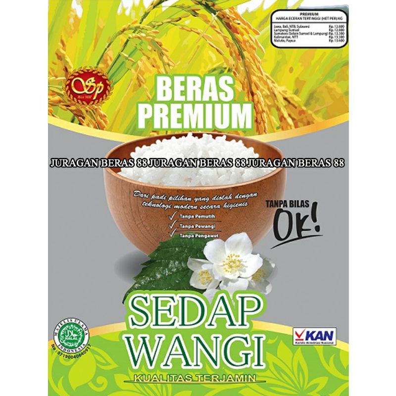 Jual Beras Premium Sedap Wangi 10kg | Shopee Indonesia