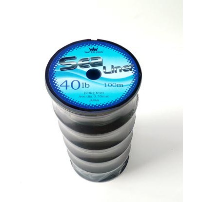 Jual Senar Pancing Nylon Sea Line 40 Lbs Kuat Tidak Mudah Keriting ...
