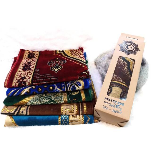 Jual Sajadah risalah plus box/sajadah risalah size 70 x 110 cm plus box ...