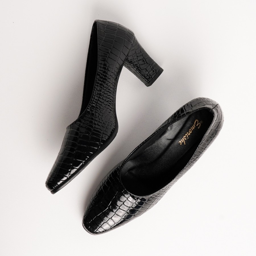 Jual HEELS PANTOFEL BIG SIZE sepatu formal wanita ukuran jumbo-besar 41 ...