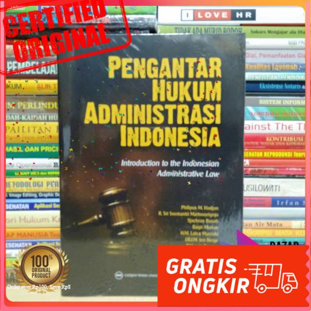 Jual BUKU Pengantar Hukum Administrasi Indonesia - philipus | Shopee Indonesia