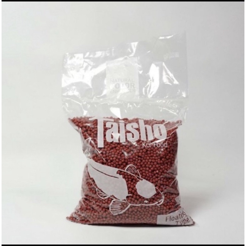 Jual Taisho taiso RED merah 2mm 1kg pelet pakan makanan ikan koi apung ...