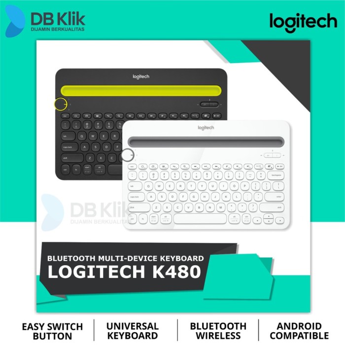 Jual Keyboard Logitech K480 Bluetooth | Shopee Indonesia