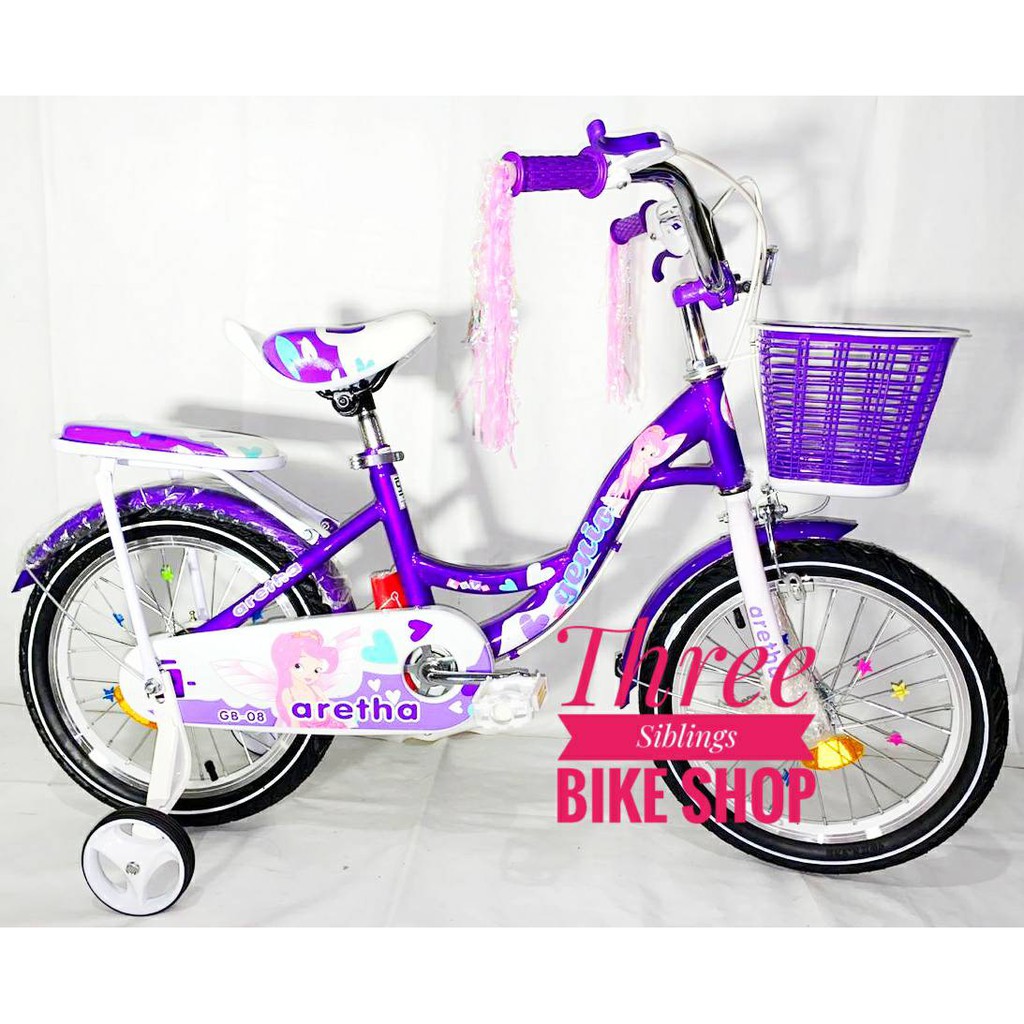 Jual SEPEDA MINI ANAK PEREMPUAN GENIO ARETHA WARNA UNGU UKURAN 16 INCH ...