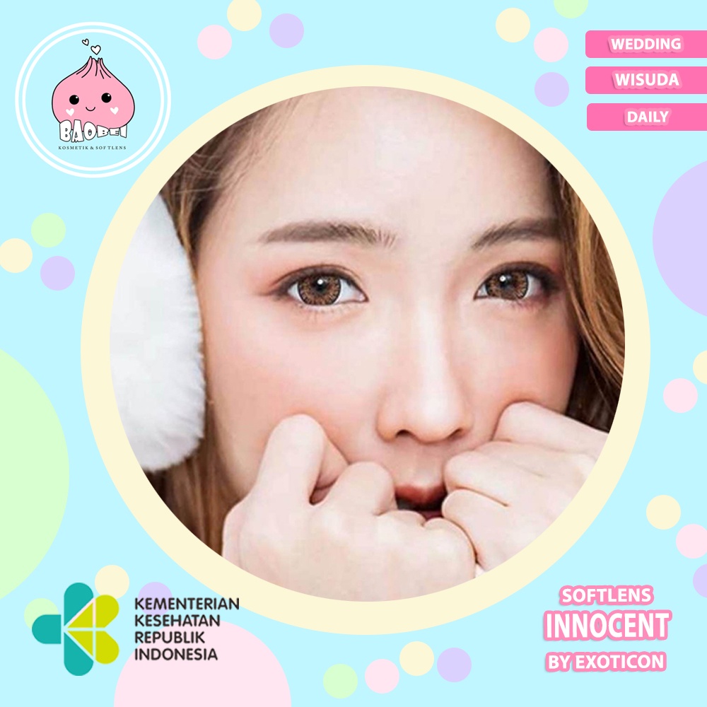 Jual Softlens Big Eyes Innocent 16mm By Exoticon Soflens Pengantin