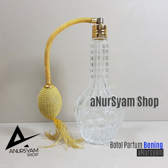 Jual Botol Parfum Kristal Pompa Spray 150 ml / Botol Parfum Crystal ...