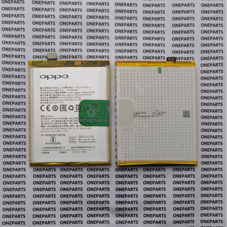 Jual BAT BATTERY BATERAI BATRE OPPO A39 A57 BLP619 100 PERSEN | Shopee ...