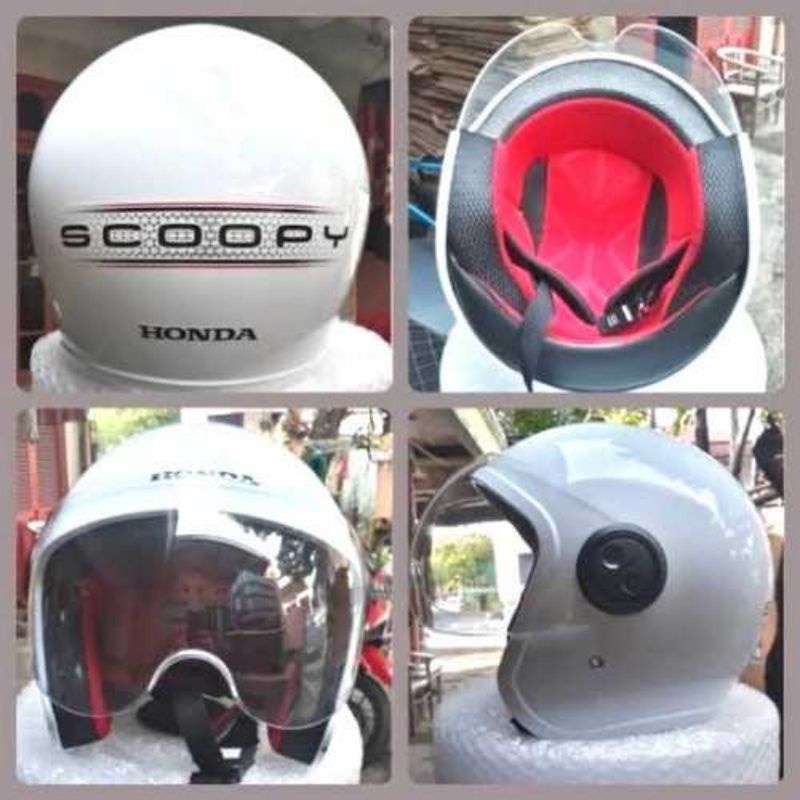 Jual Helm Honda Scoopy New | Shopee Indonesia