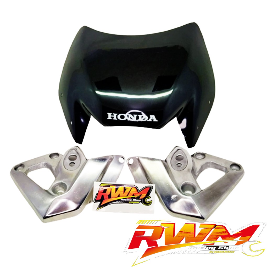 Jual VISOR TIGER TIREV REVO KACA HITAM SET KUPINGAN BARONG POLES ...