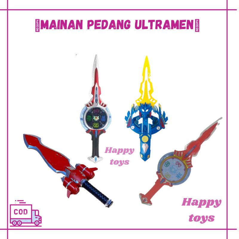 Jual Mainan Pedang Ultramen Pedang Ultraman Nyala Mainan Pedang Murah ...
