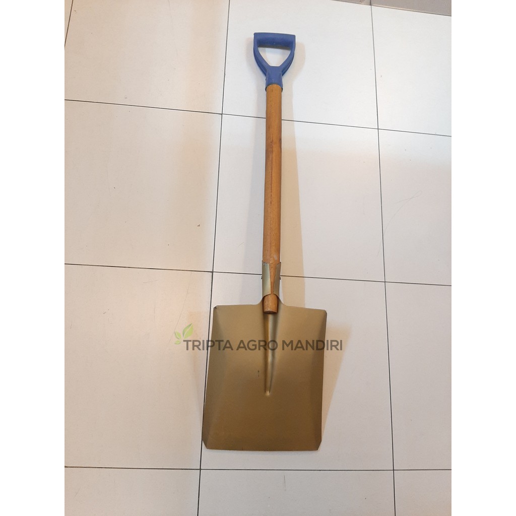 Jual Sekop Skop Sovel Pasir Gagang kayu Crocodile Buaya bentuk Kotak ...