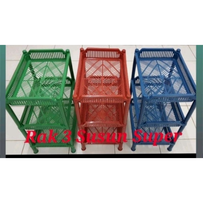 Jual Rak Besar Susun 3 | Shopee Indonesia