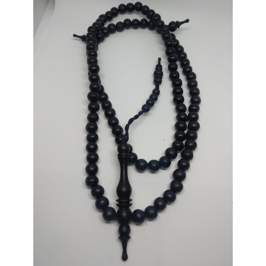 Jual Tasbih kayu galih kelor hitam asli 8mm tasbeh 99 Tenggelam Dalam ...