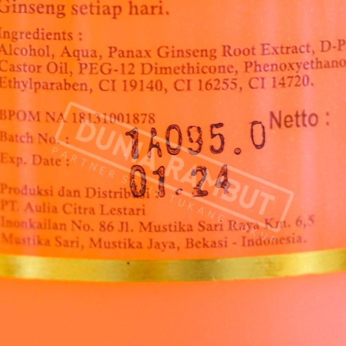 Jual tonic-hair- acl hair tonic special kemasan botol 1 liter barber ...