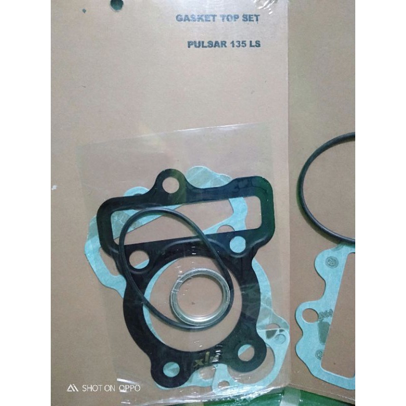 Jual Gasket packing paking perpak mesin Top Set Motor Bajaj Pulsar 135 LS | Shopee Indonesia