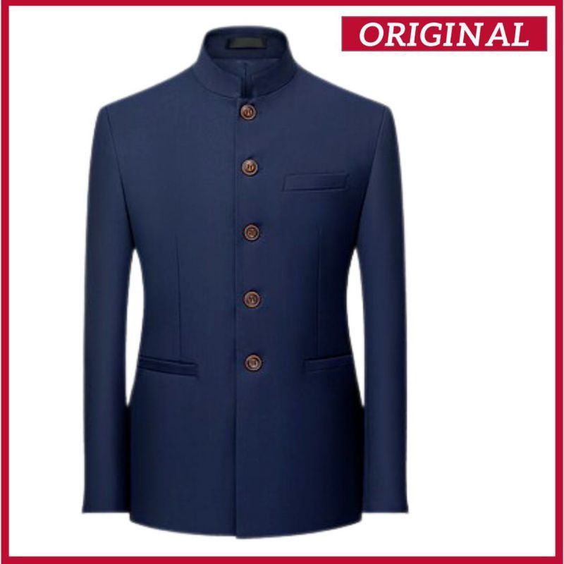 Jual JASKO PRIA BLAZER MANDARIN PRIA JAS PRIA MANDARIN | Shopee Indonesia