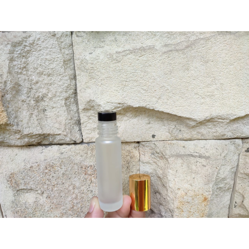 Jual Botol Roll On 10ml Kaca Doff Buram Botol Minyak Oles Dof 10 ml ...