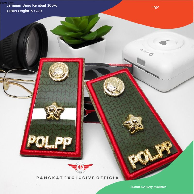 Jual PANGKAT SATPOL PP 3D PREMIUM - PANGKAT SATPOLPP 3D PANGKAT POLPP ...