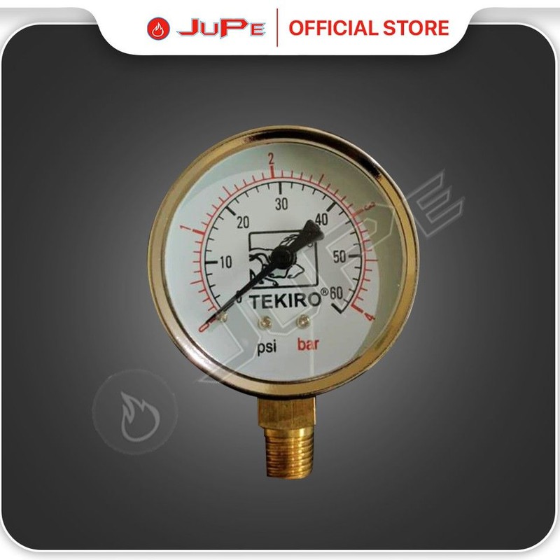 Jual Manometer 4 bar 60 psi | Shopee Indonesia