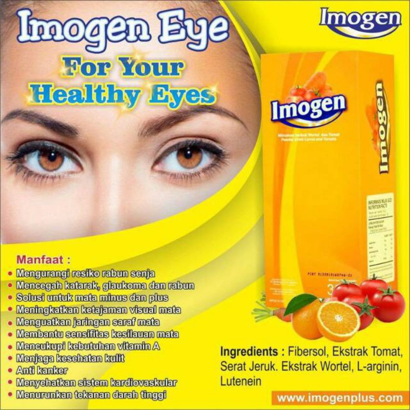 Jual IMOGEN EYE BPOM RI MD 867013067071 ISI 20 SATU BOKX | Shopee Indonesia