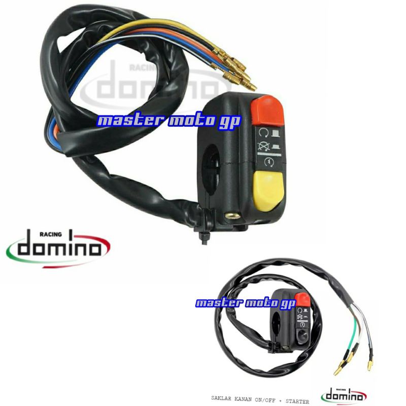 Jual Saklar engine Domino Saklar kanan saklar motor engine on off ...