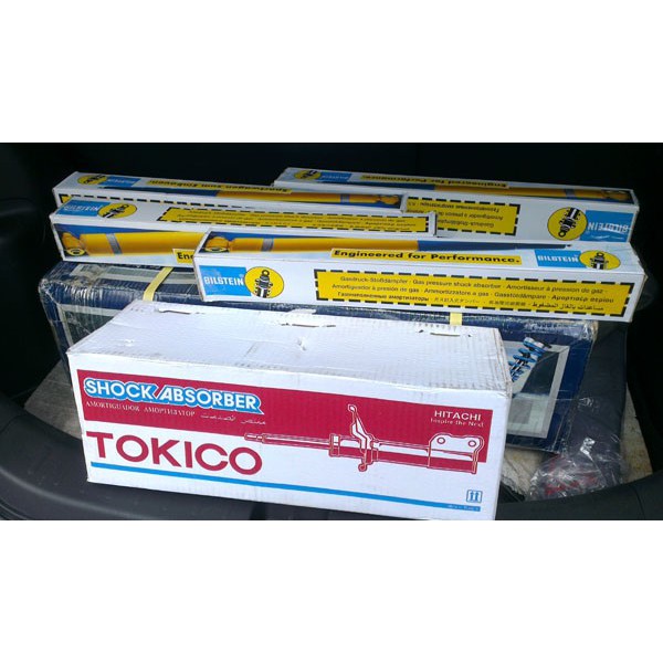 Jual Shock Breaker Depan ORIGINAL merk TOKICO made in Japan Gas Mazda ...
