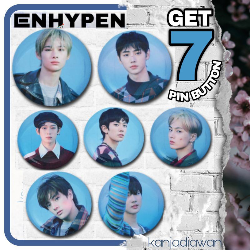 Jual Paket Enhypen Pin Button | Shopee Indonesia