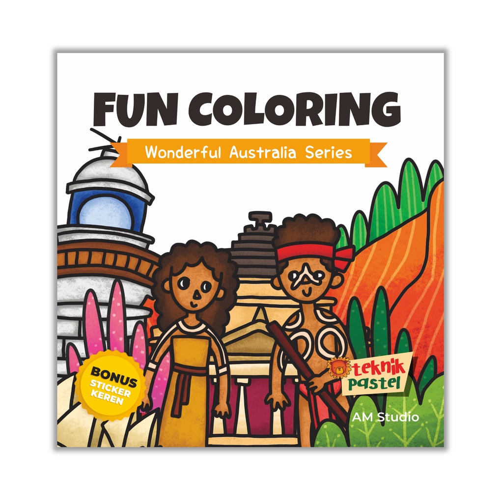 Jual BUKU ANAK : Fun Coloring ; Wonderful Australia Series : BUKU ...
