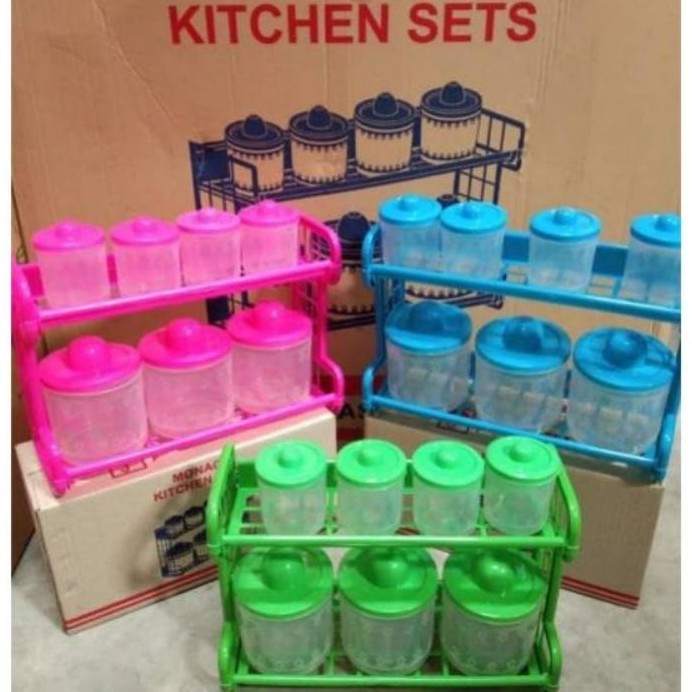 Jual Rak dapur / Kitchen set / tempat bumbu dapur / tempat bumbu ...