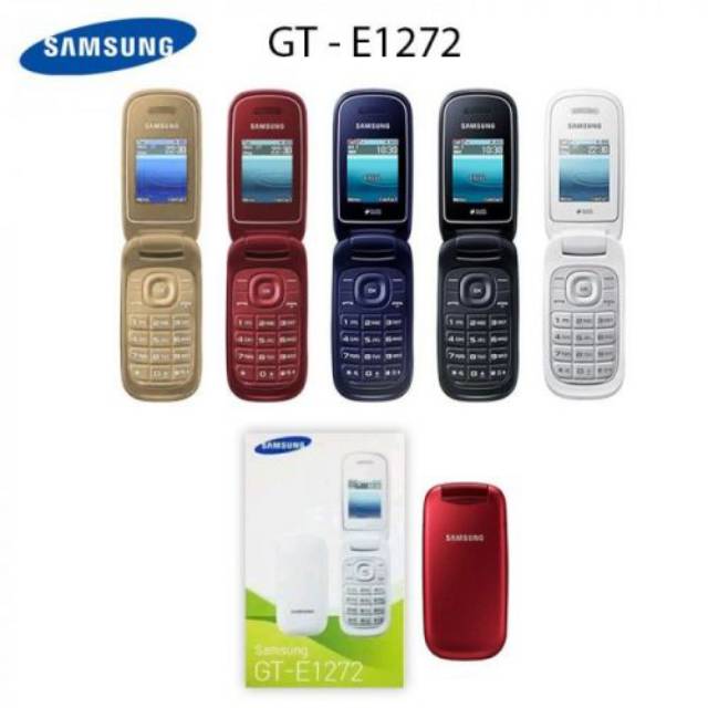Jual Samsung Lipat Ponsel Clamshell Caramel GT e1272 | Shopee Indonesia
