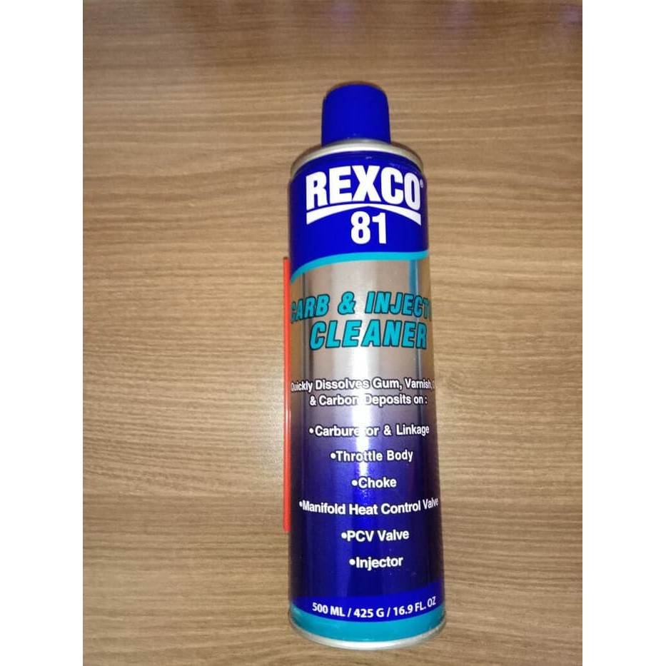 Jual REXCO 81 CARB & INJECTOR CLEANER 500ML / 425GR | Shopee Indonesia
