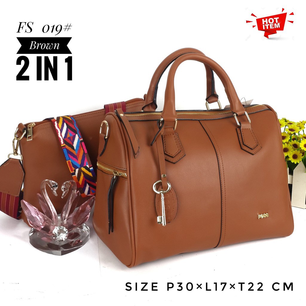 Jual Tas F.019 SPEEDY tas handbag batam wanita import premium | Shopee ...
