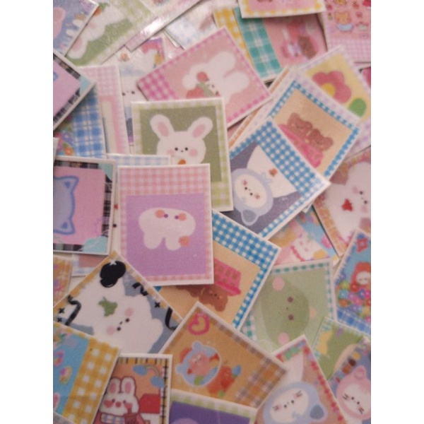Jual STICKER freebies/ sticker AESTHETIC / sticker lucu satuan | Shopee ...
