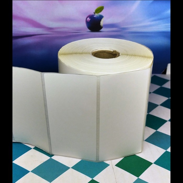 Jual LABEL BARCODE SEMICOATED 100x50 mm ISI 1000PCS STIKER 100 x 50 ...