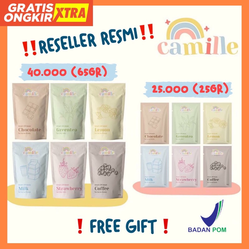 Jual [READY STOCK] CAMILLE BEAUTY BPOM MASKER (25gr-65gr) | CAMILE BEAUTE | CAMILLEBEAUTY ...