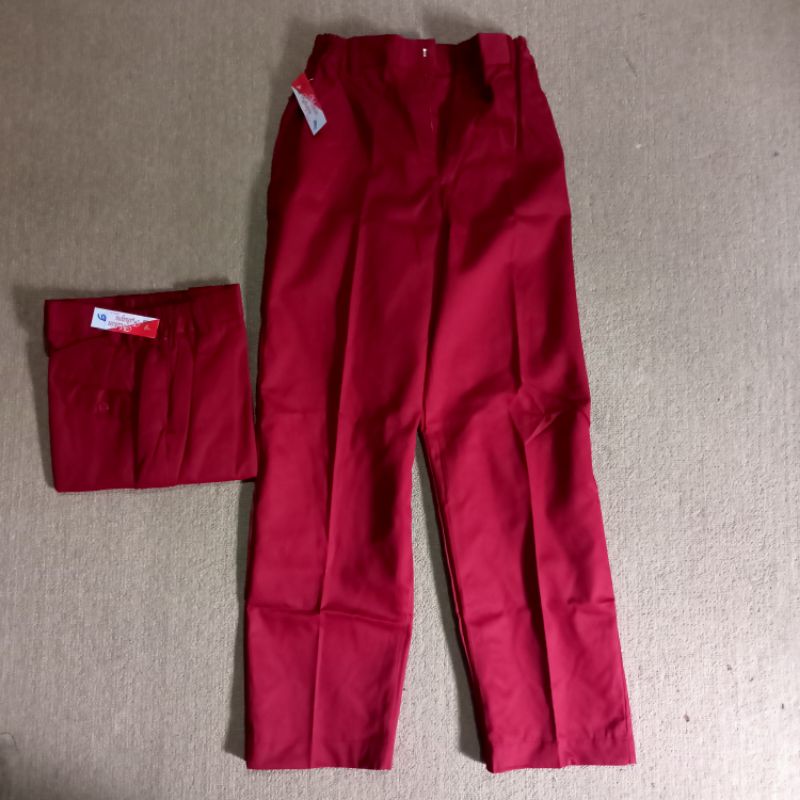 Jual Seragam Sekolah Celana Panjang SD SMP Merah Putih Biru Seragam Sekolah Pakai Karet | Shopee ...