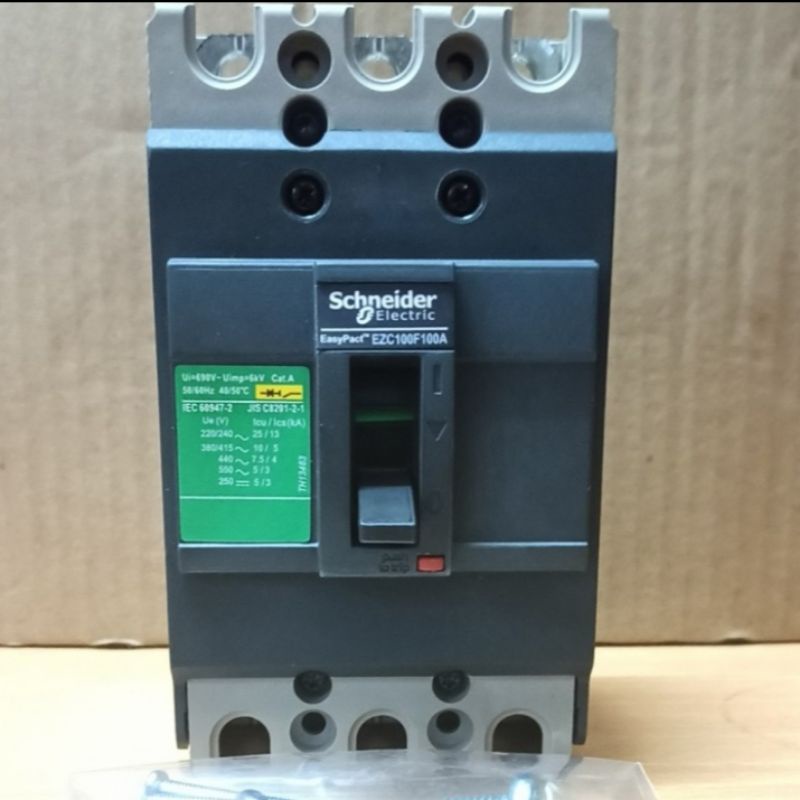Jual MCCB EZC100F 50A 3P Schneider | Shopee Indonesia