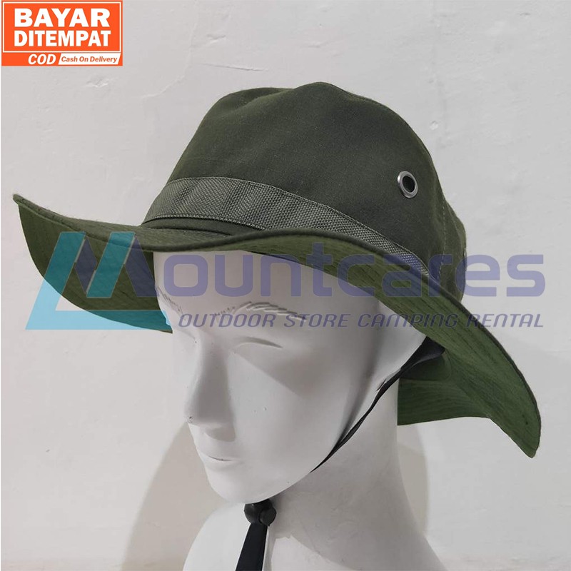 Jual Topi Rimba Bahan Ripstop Good Quality Topi Gunung Topi Pendaki ...